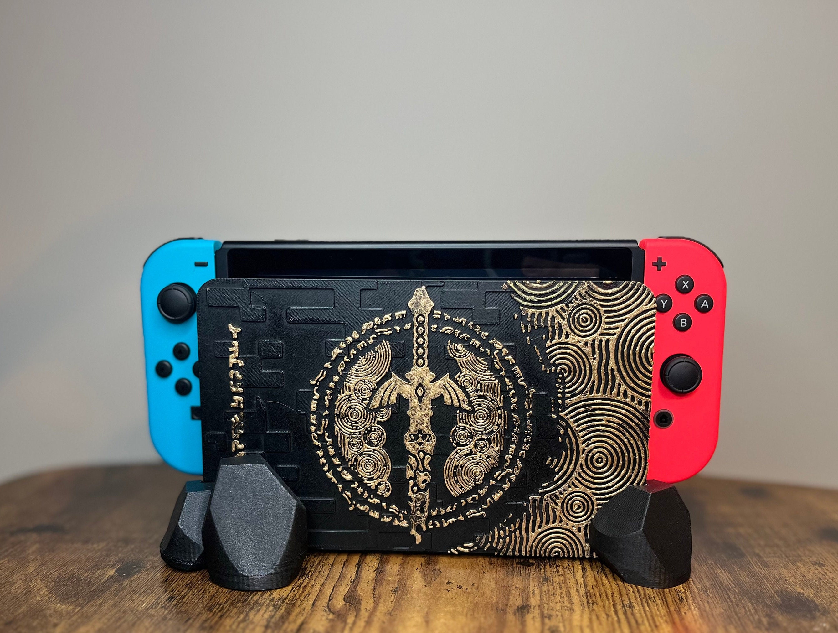 Zelda-inspired Switch Dock Stand - Legendary Game Theme - Durable ...