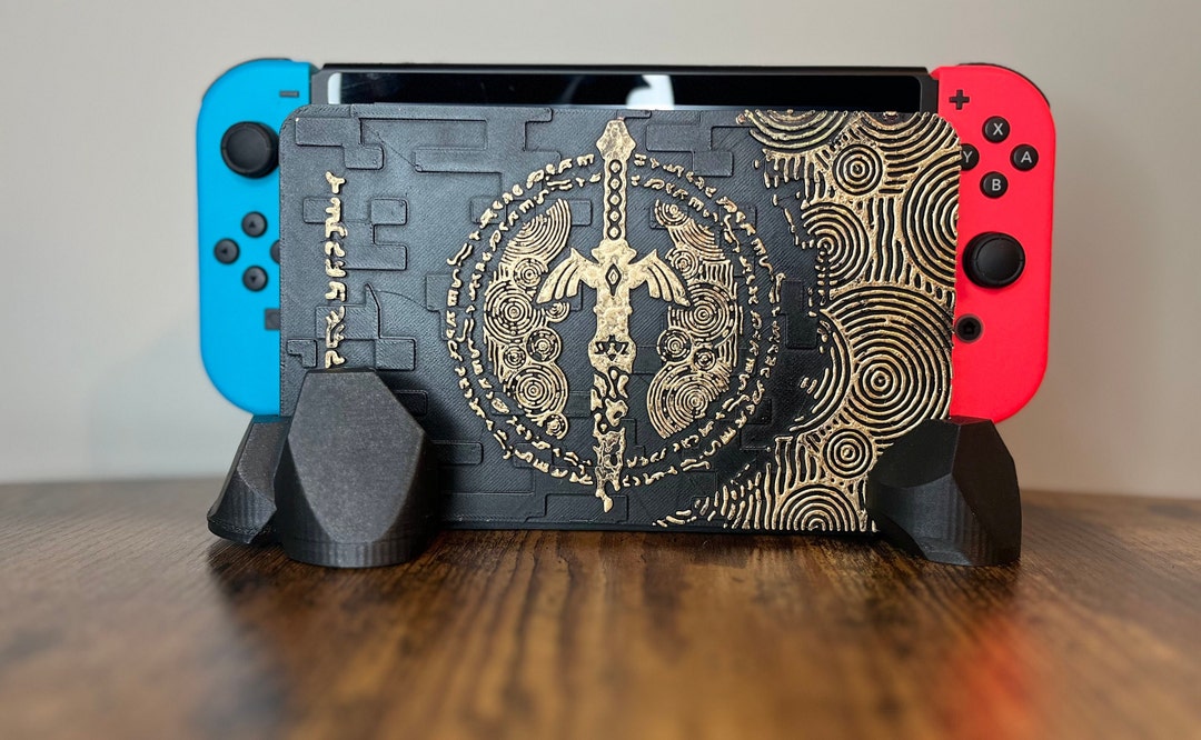Zelda-inspired Switch Dock Stand - Legendary Game Theme - Durable ...