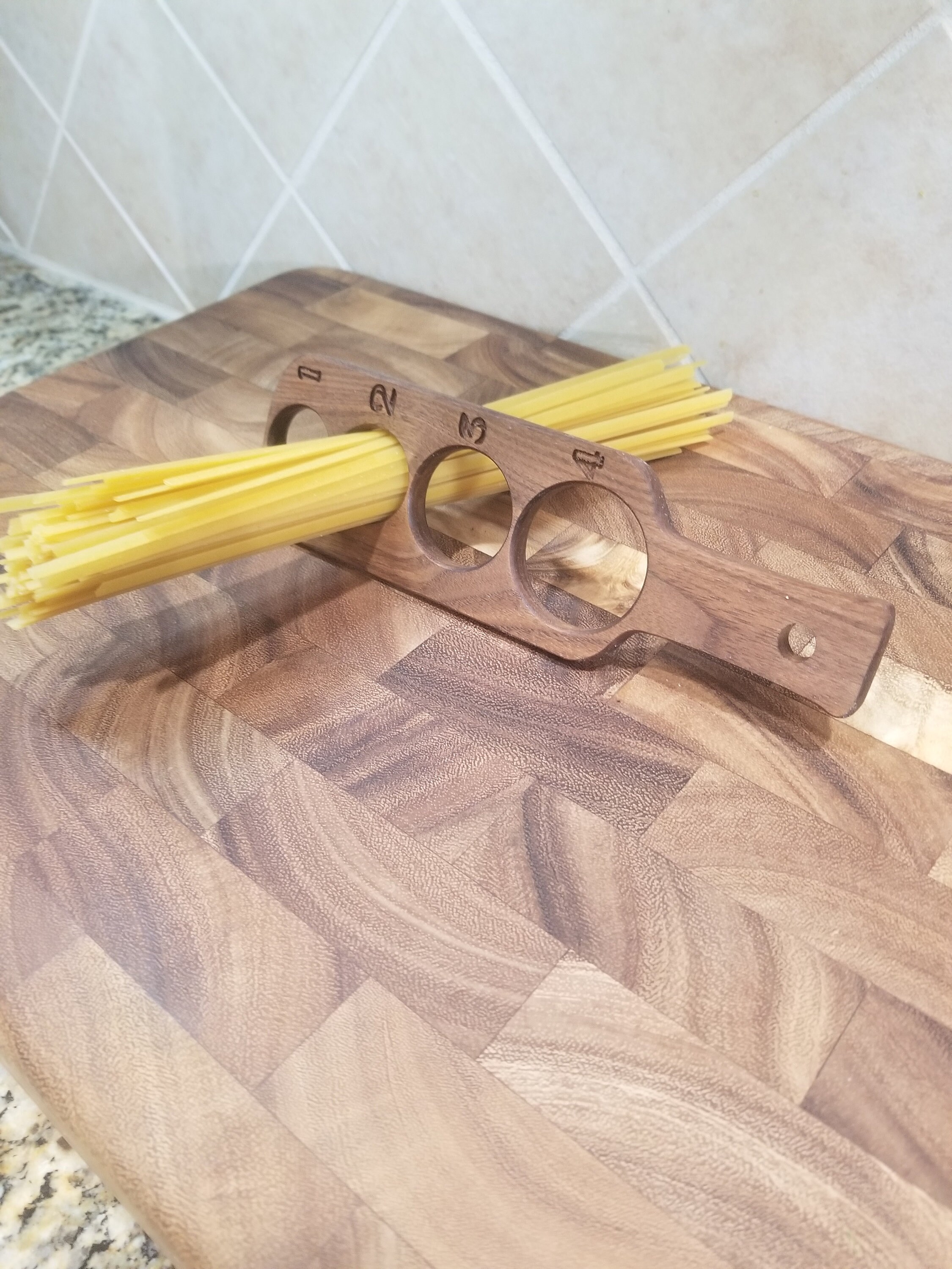 Hardwood Spaghetti Measure Pasta Measure - Etsy