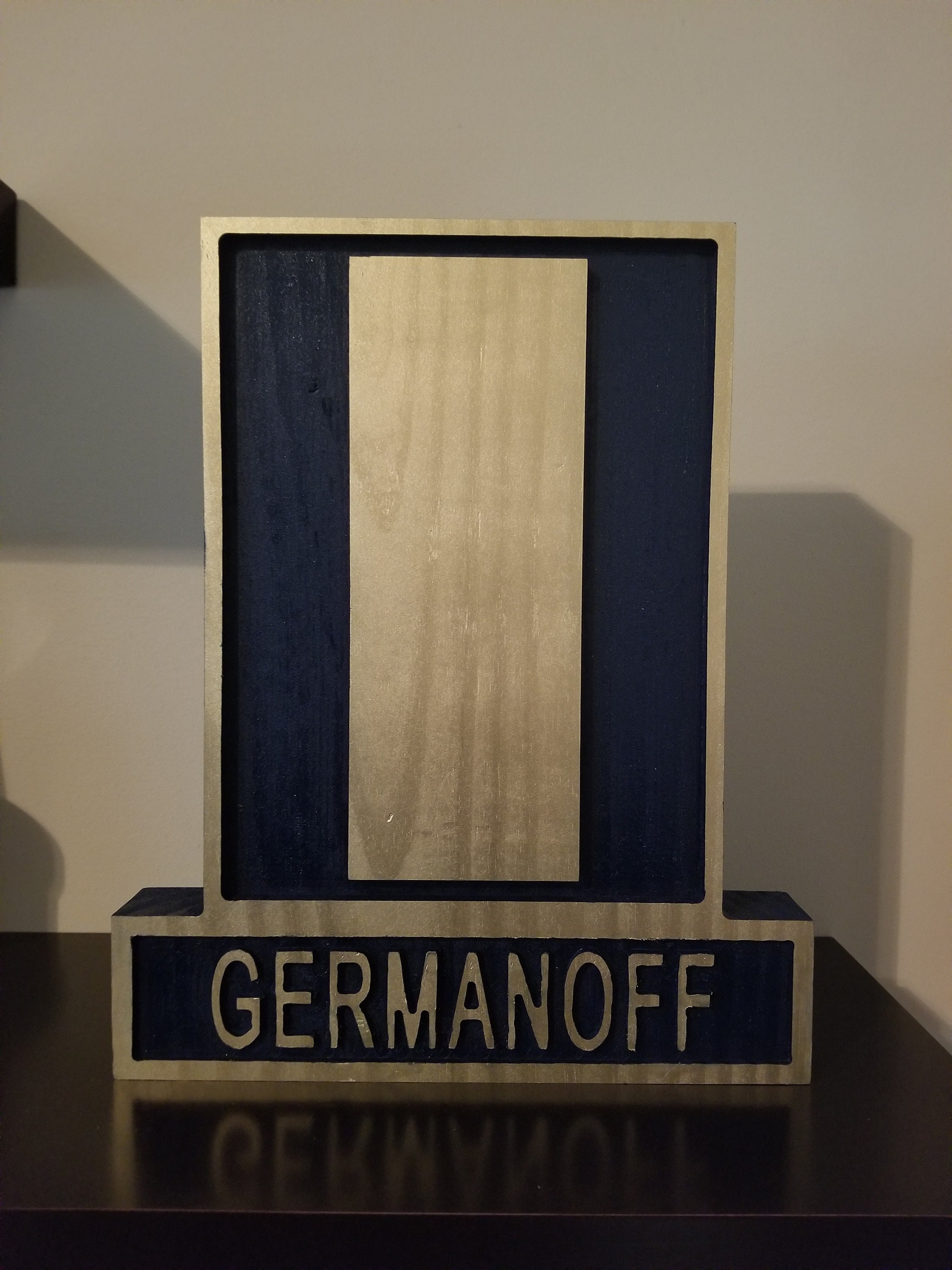 Armed Forces/military Standing Rank and Name Plaque customized for Your ...