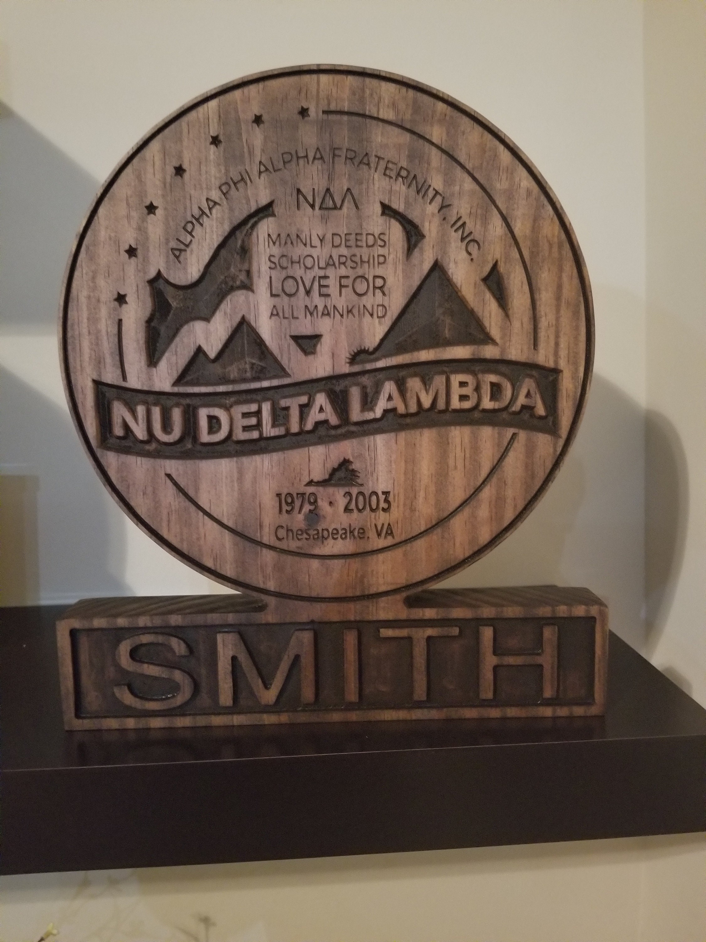 Personalized Organization Standing Plaque - Etsy