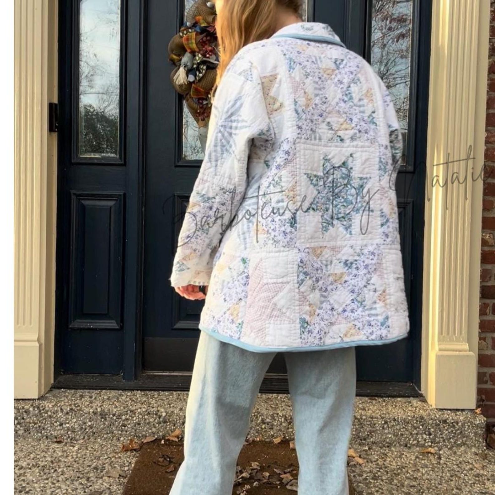 Send Me Your Quilt to Custom Coat, Custom Quilt Coat, Structured Quilt ...