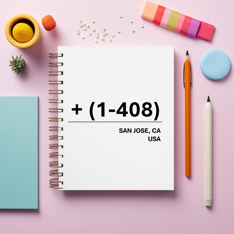 Area Code 408 Design PNG for San Jose California USA - Digital Download ...