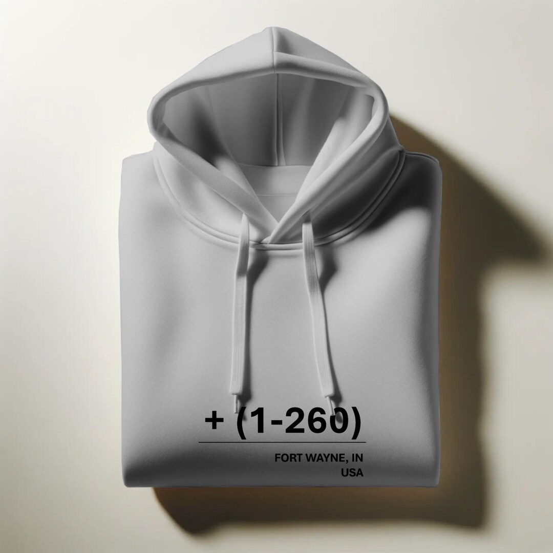 Area Code 260 Design PNG for Fort Wayne Indiana USA Digital Download ...