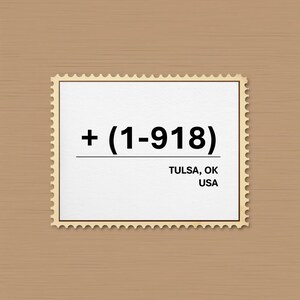 Area Code 918 Design PNG for Tulsa Oklahoma USA - Digital Download for ...