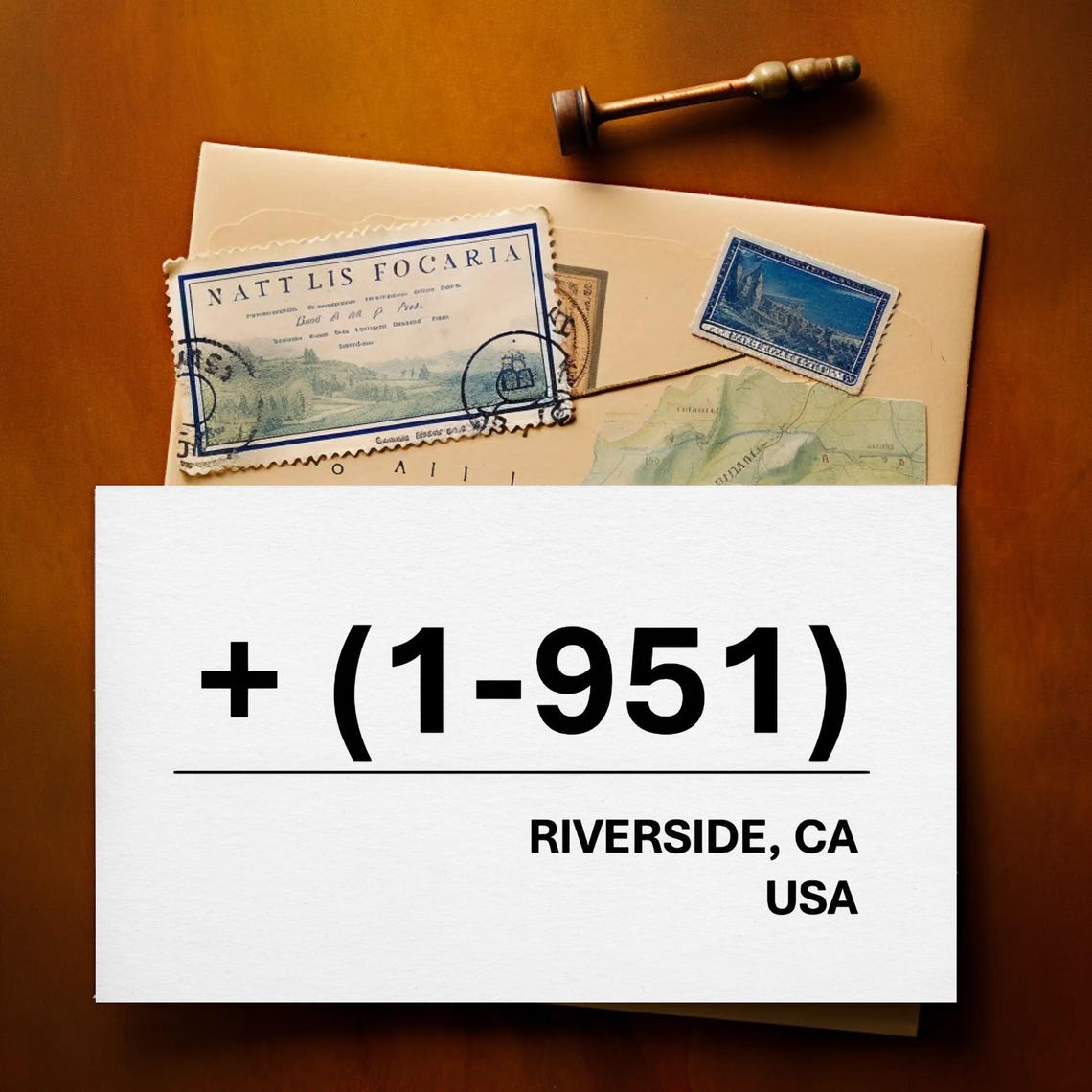 Area Code 951 PNG for Riverside California USA - Transparent Digital ...