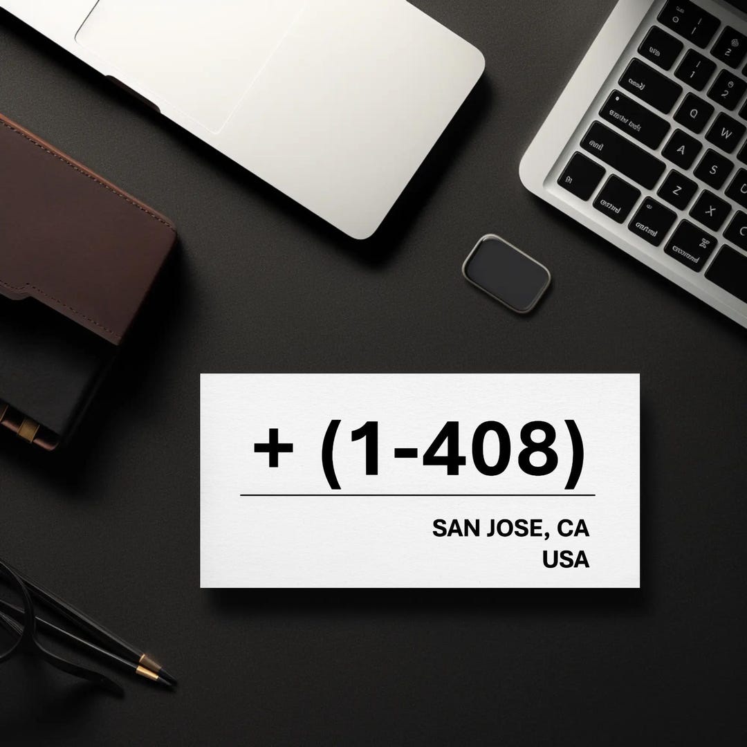 Area Code 408 Design PNG for San Jose California USA - Digital Download ...