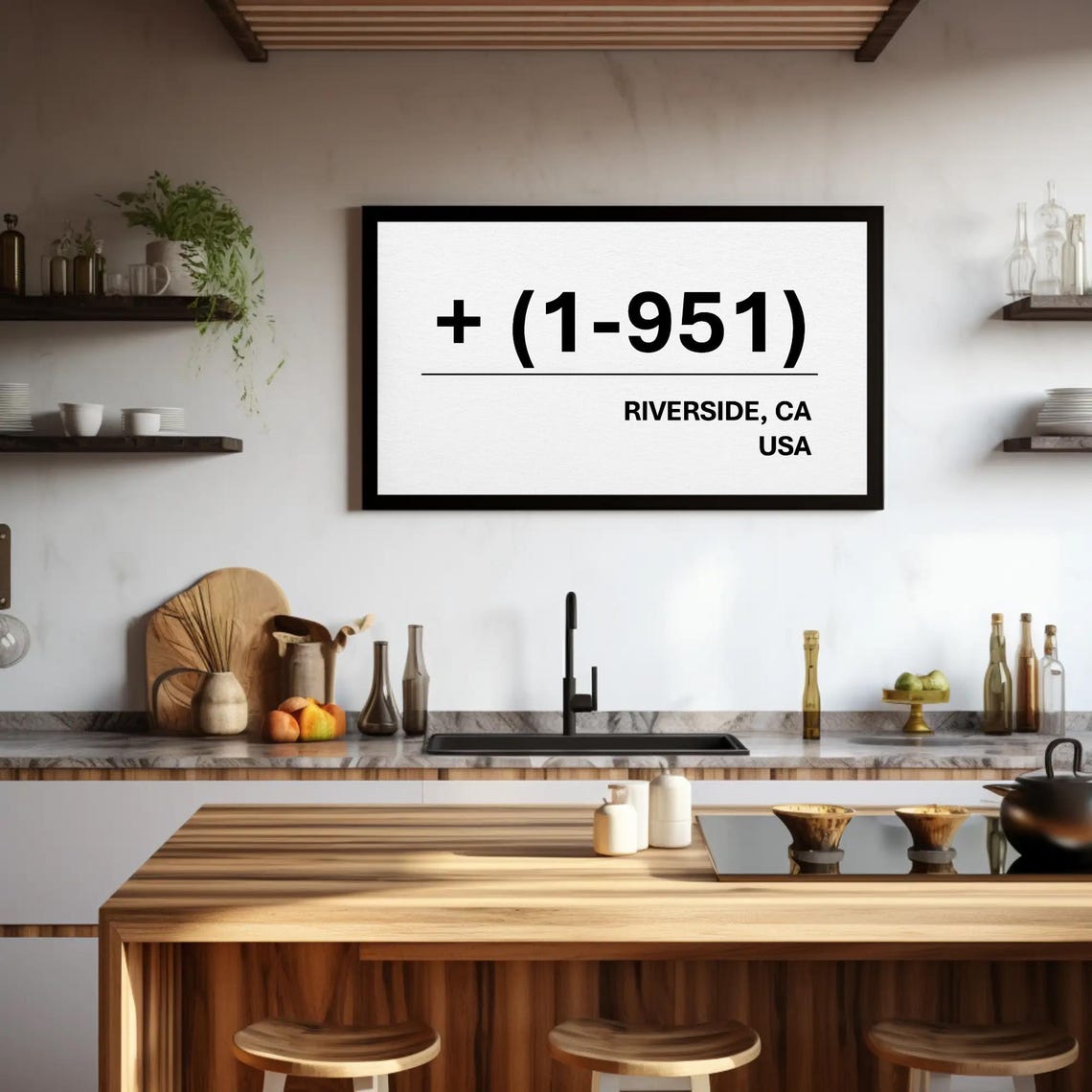 Area Code 951 PNG for Riverside California USA - Transparent Digital ...