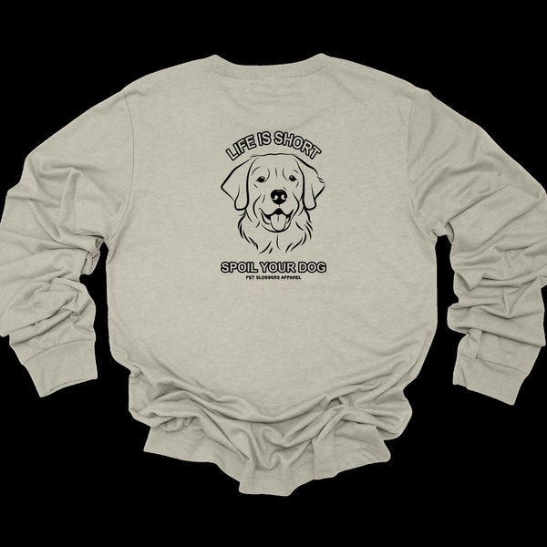 Golden Retriever Long Sleeve Shirt - Etsy
