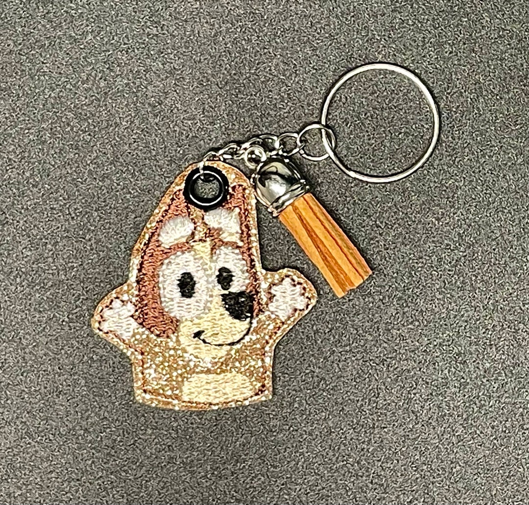 Bingo From Bluey Key Chain Bag Tag Backpack Charm - Etsy
