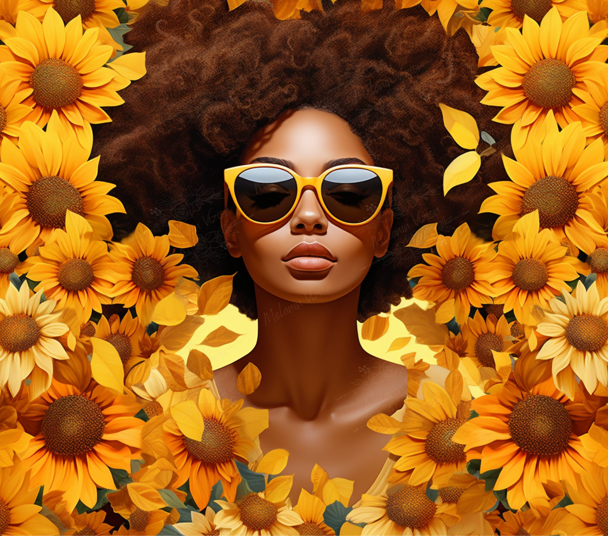 Sunflower Goddess PNG Mugs Tshirts Tumblers Journal - Etsy