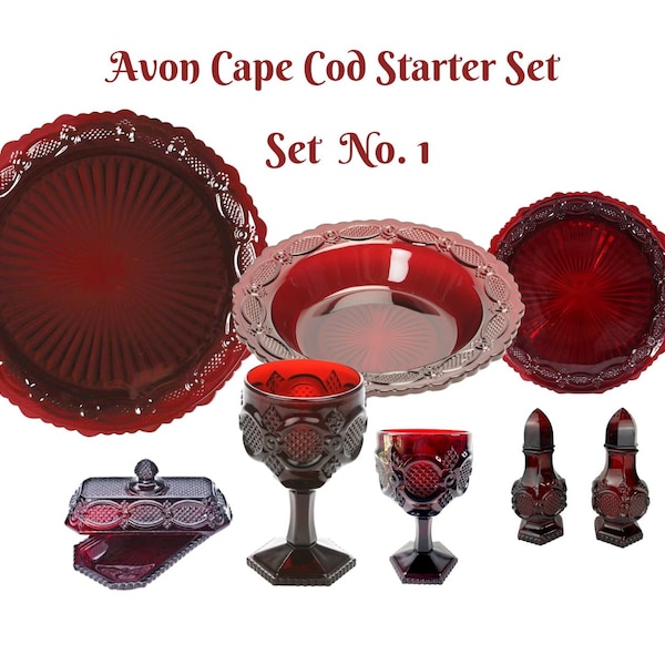 Avon Cape Cod Glassware - Etsy