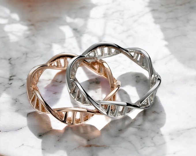 Dna ring - Etsy