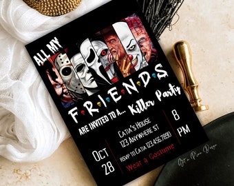 Horror Theme Birthday - Etsy