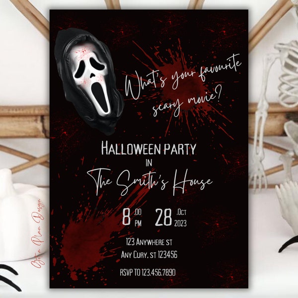 Ghostface Costume - Etsy