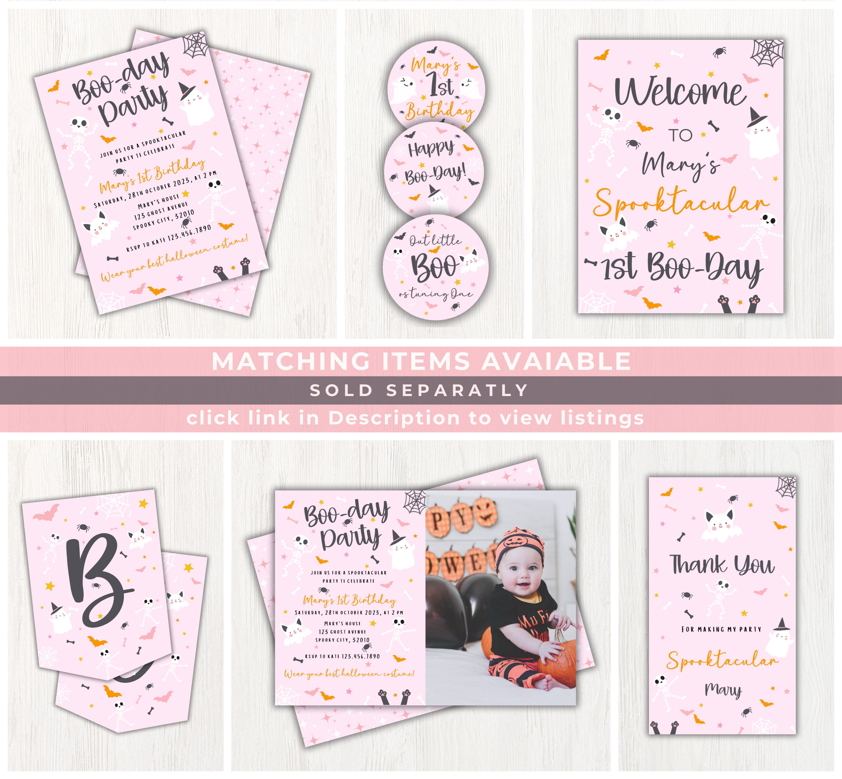 EDITABLE Halloween Time Capsule Matching Note Card Halloween - Etsy