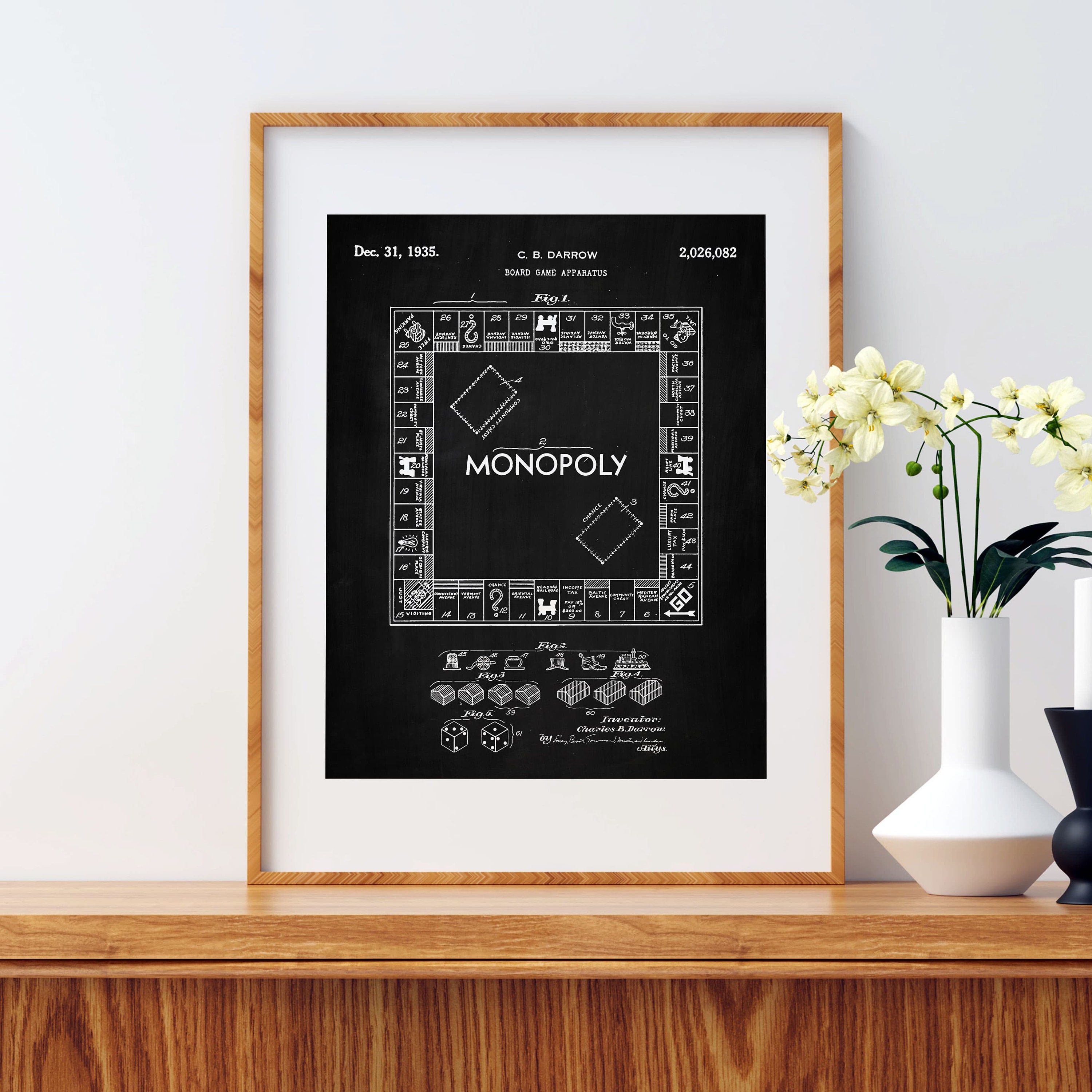 Printable Download: Monopoly Patent - Etsy
