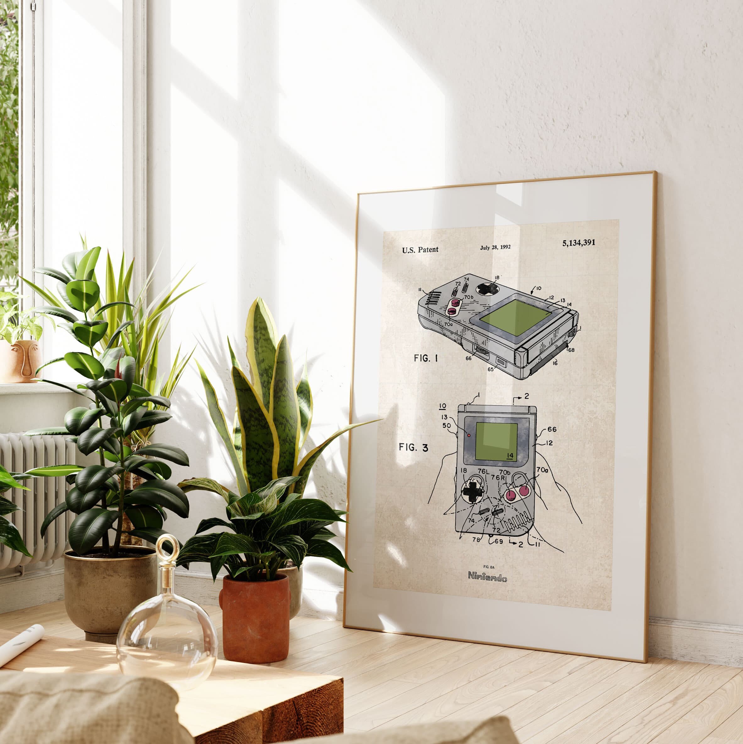 Nintendo Game Boy Patent Wall Art - Etsy