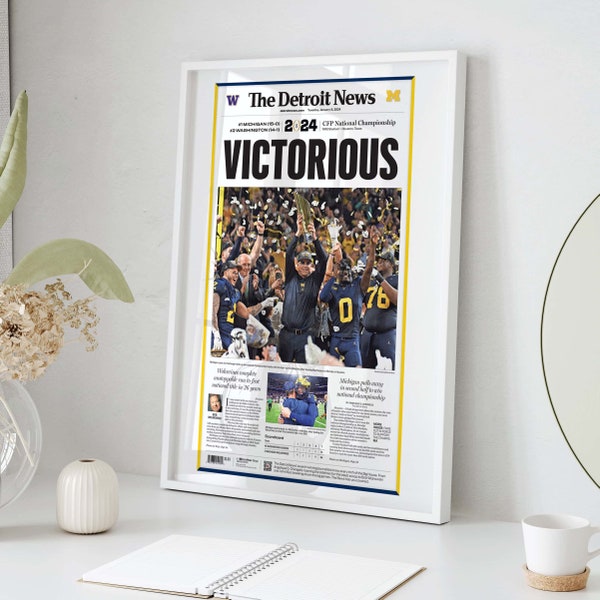 Michigan Poster - Etsy