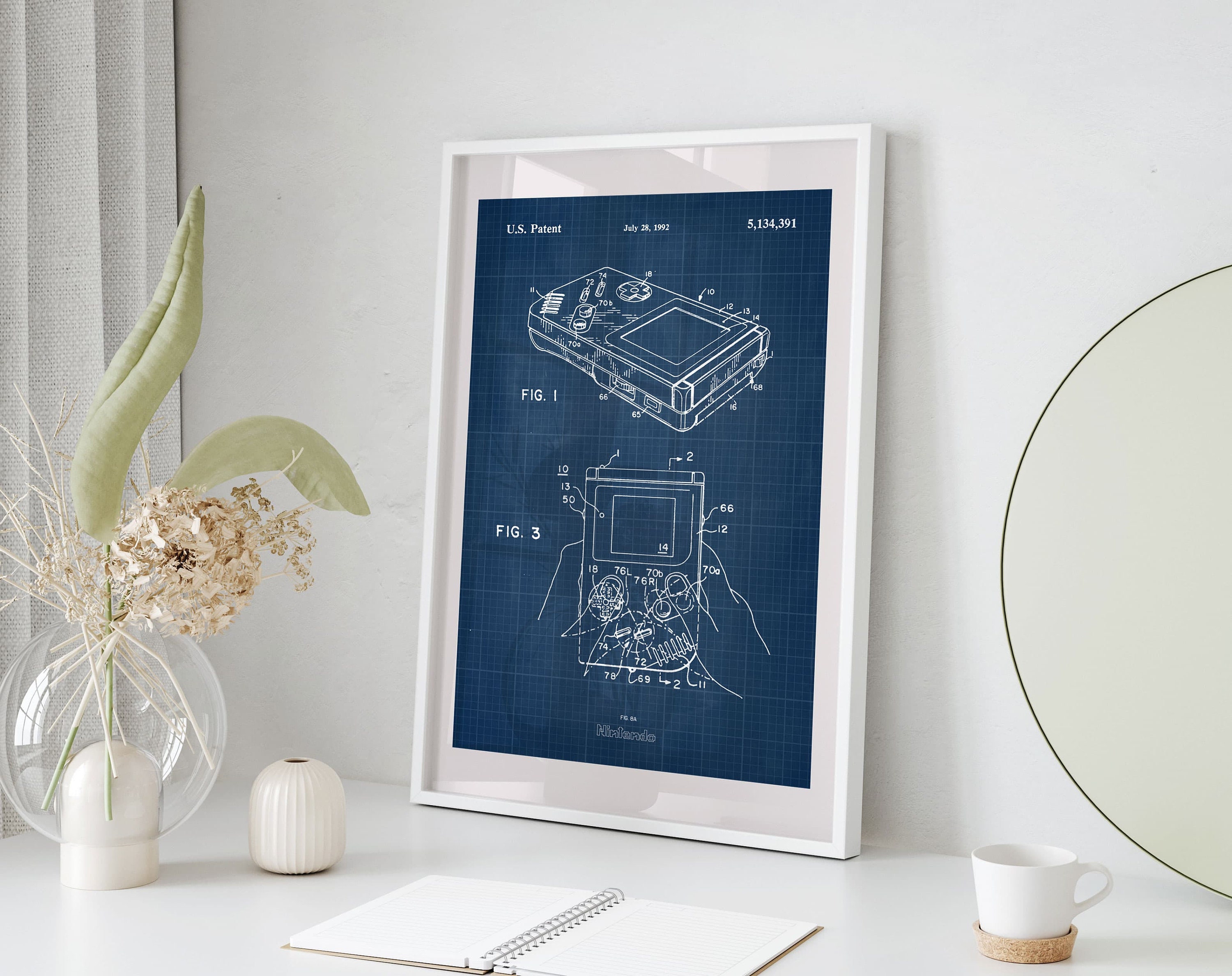Nintendo Game Boy Patent Wall Art - Etsy