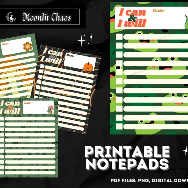 Notepads Cute Sayings - Etsy