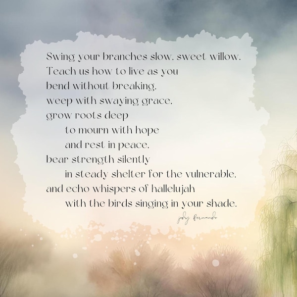 Weeping Willow Art - Etsy