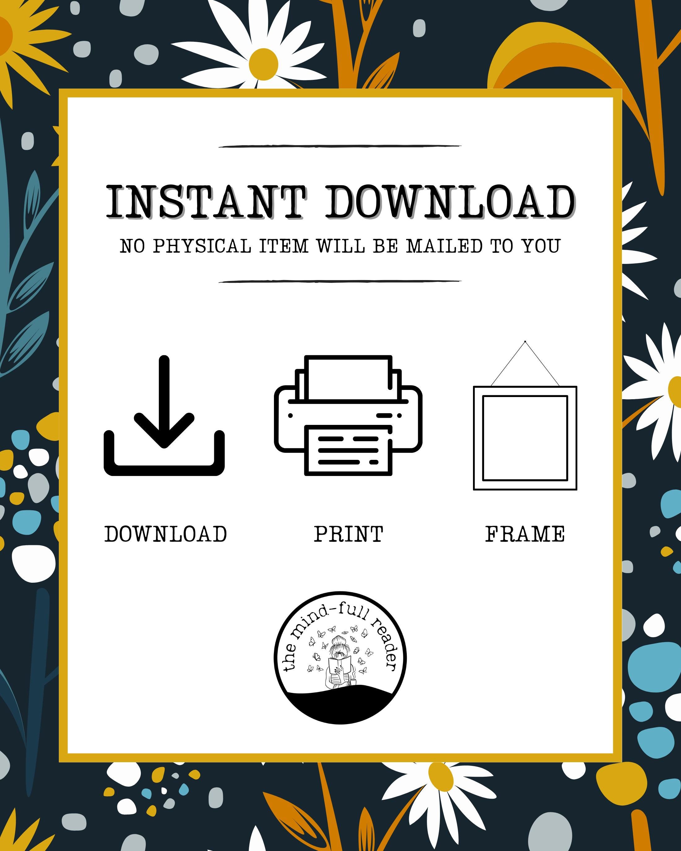 Weeping Willow Tree Poem Digital Print | Inspirational Nature Art ...