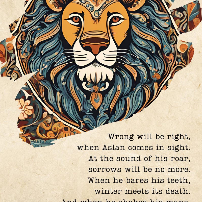 Aslan - Etsy