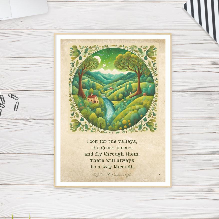 Narnia Quote Art: Magician's Nephew Print (digital Download) - Etsy