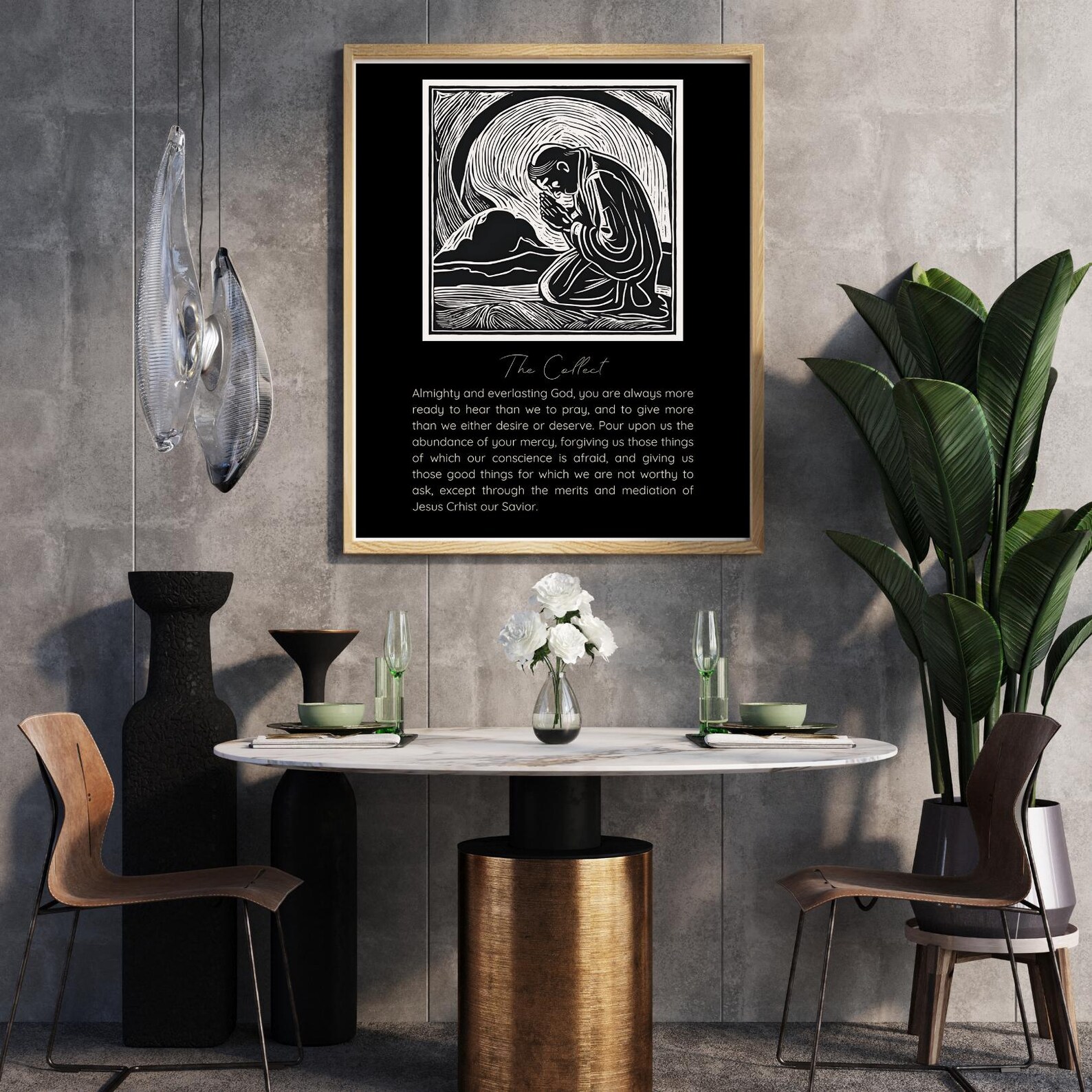 Collect Prayer Digital Print | Book of Common Prayer Wall Art ...