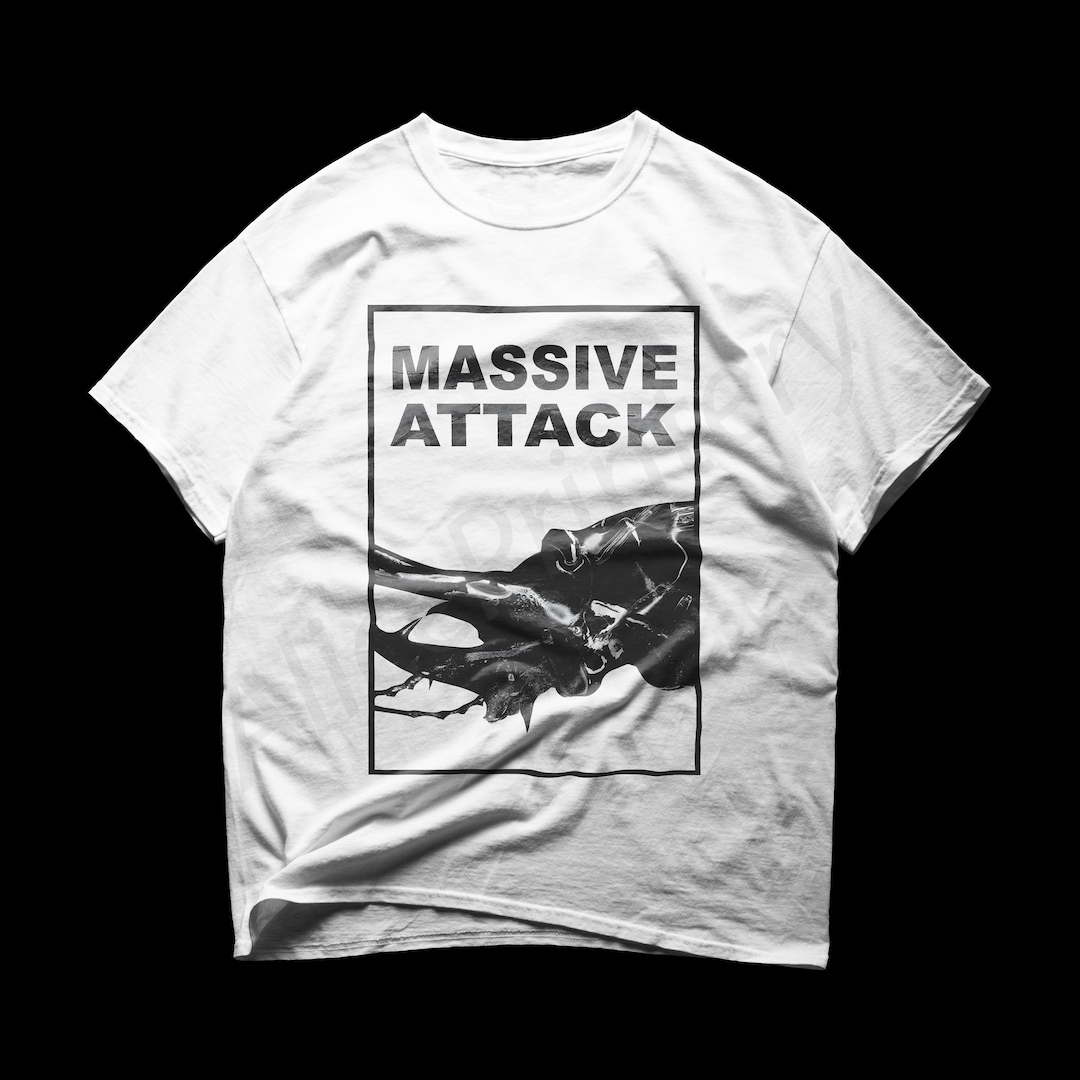 Limited Massive Attack Tshirt - Etsy