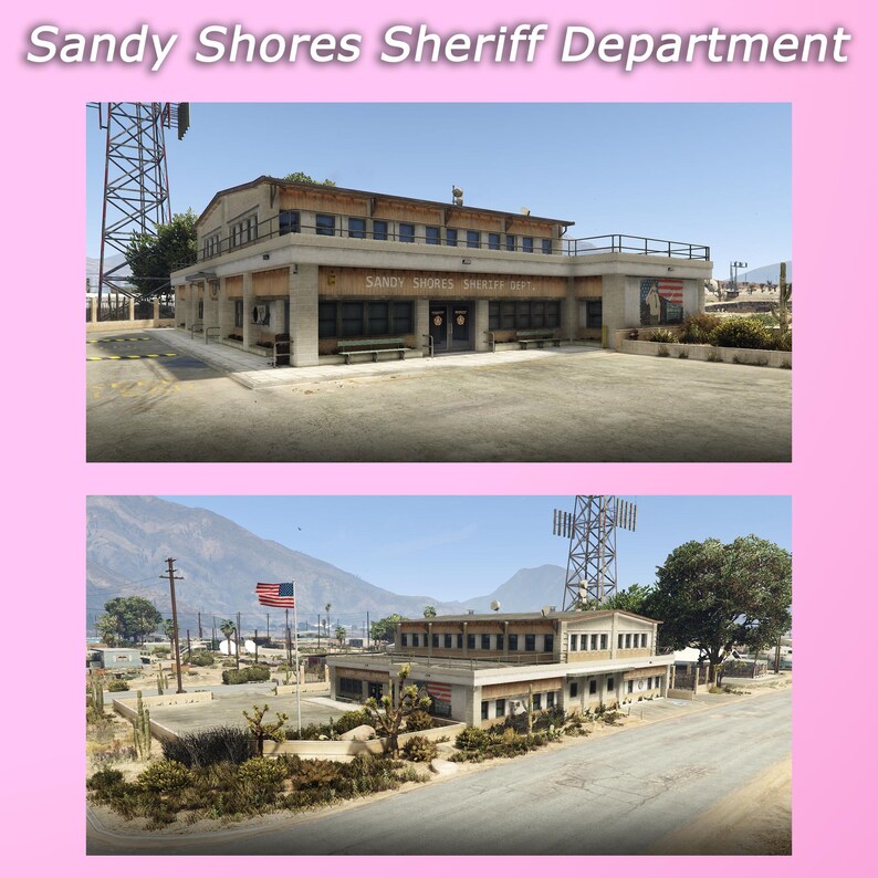 Fivem Map Pack | 3 Interiors | Pillbox Hospital + Sandy Sheriff + Sandy ...