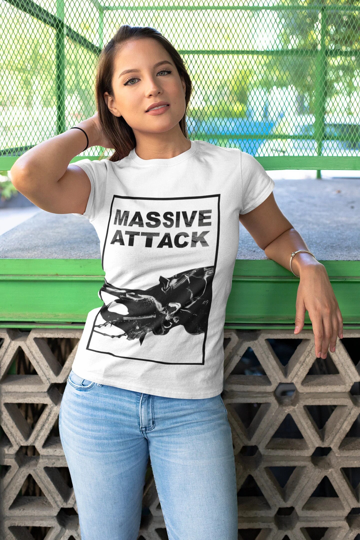 Limited Massive Attack Tshirt - Etsy