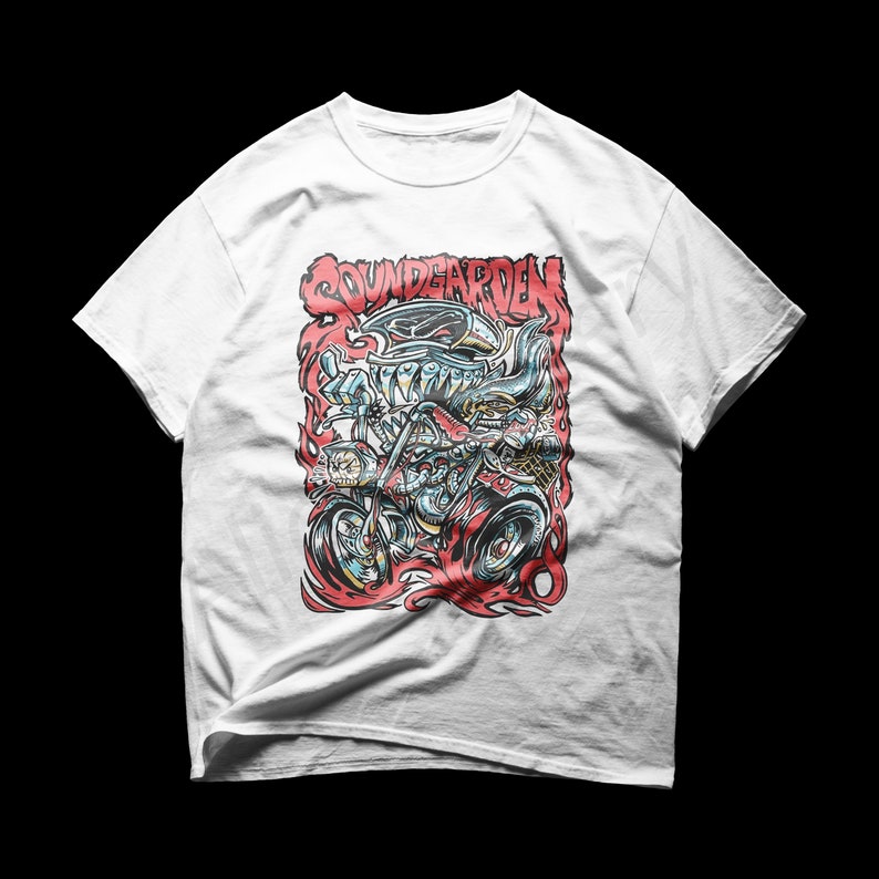 Soundgarden T-shirt | Alternative Rock T-shirt | Cotton Tee - Etsy