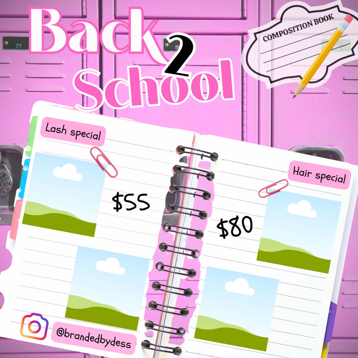 Back2school Canva Digital Product - Etsy