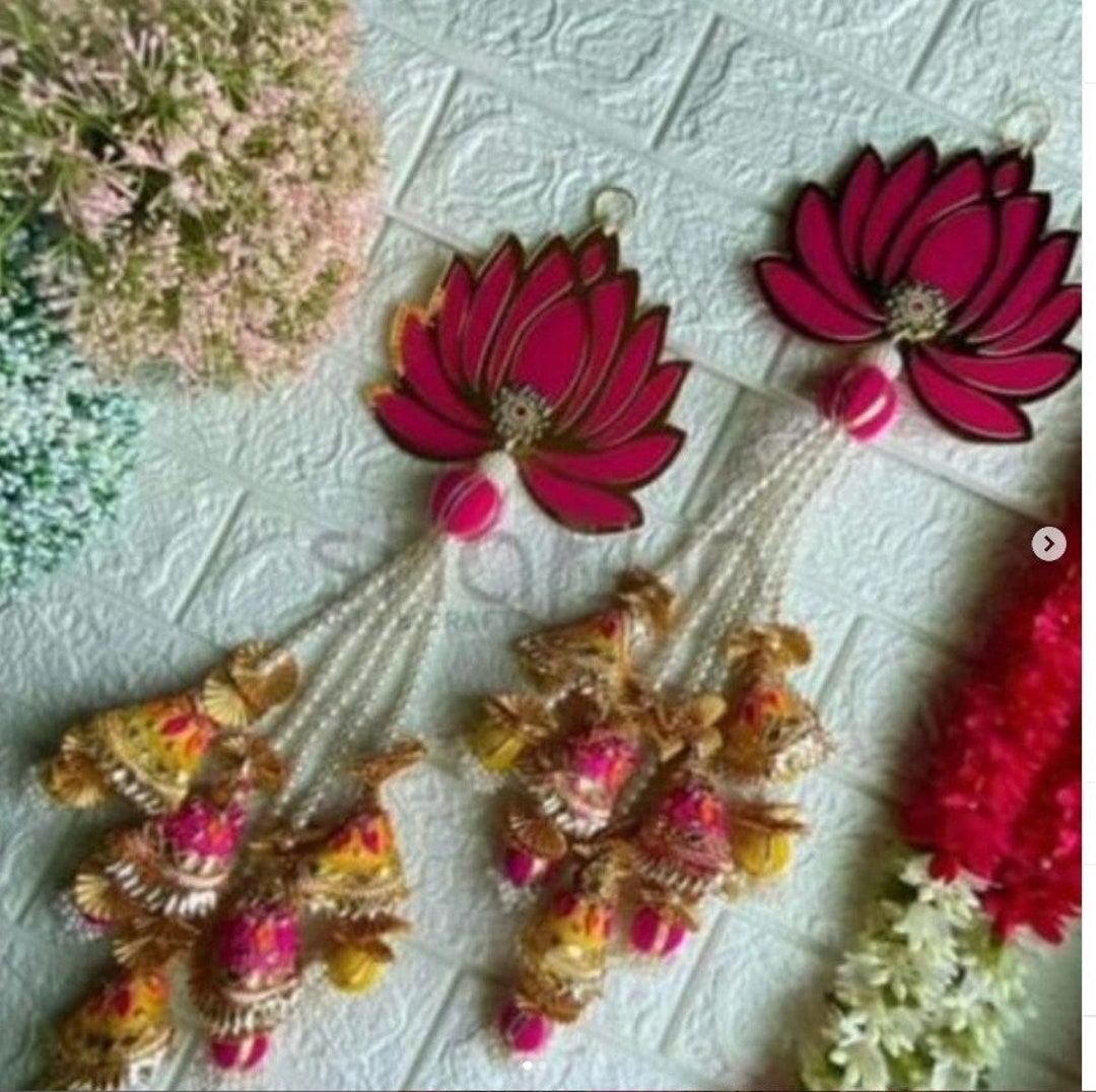 Lotus Hangings for Decorationwall Hangings With Tussledoor Hanging ...