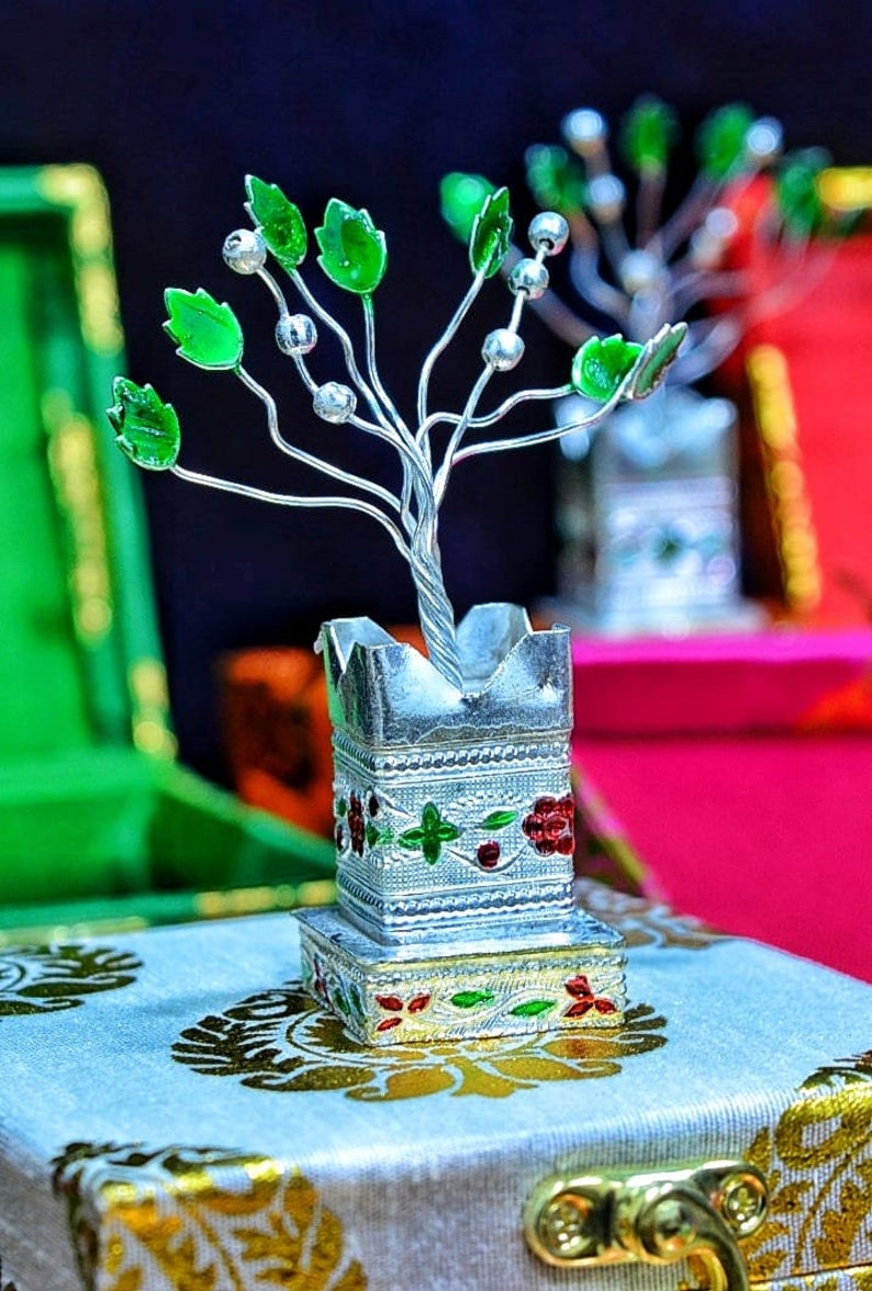 German Silver Tulsi With Meenakarigerman Silver Tulsi Plant for ...