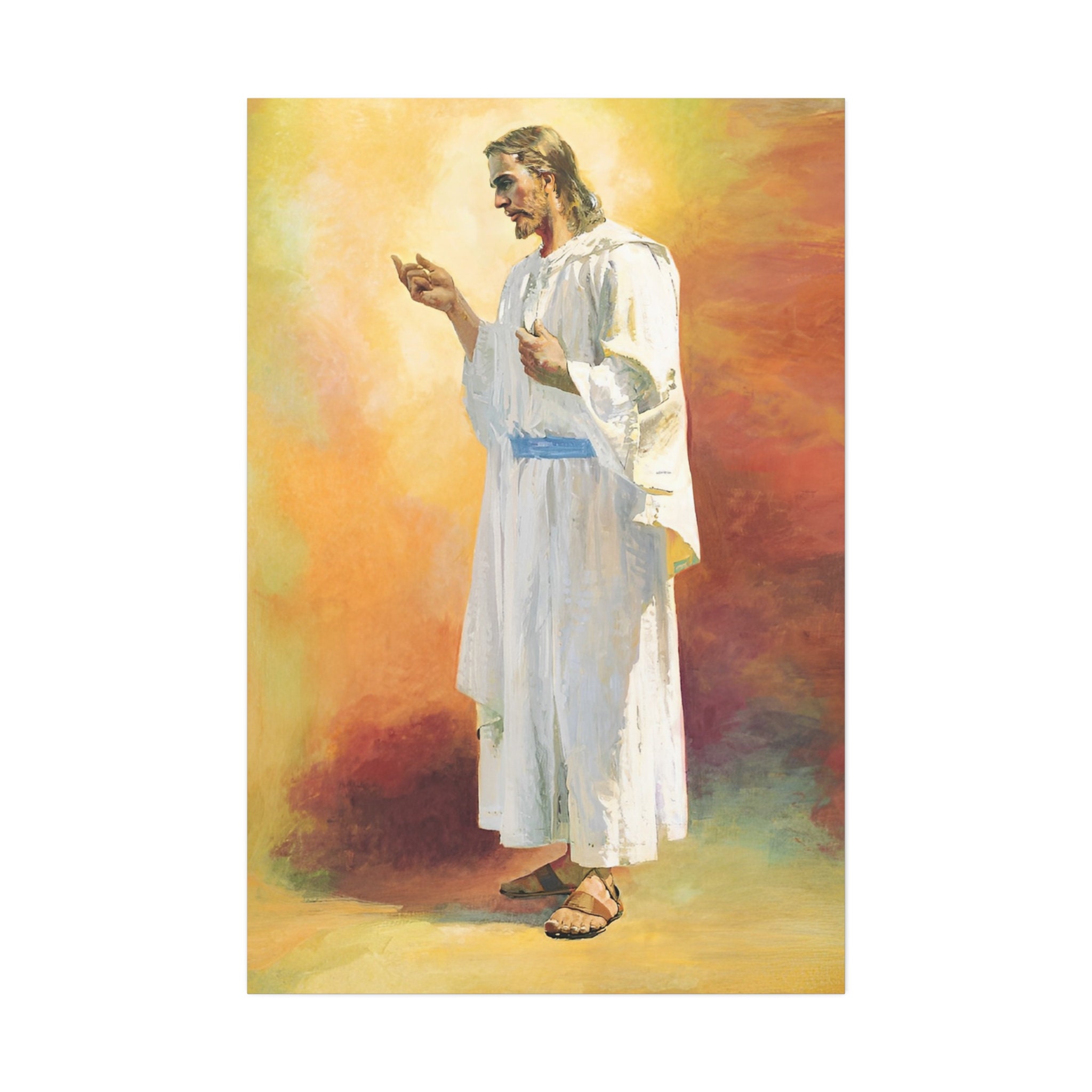 Jesus Christ V15 Portrait Jesus Son of God Poster Painting - Etsy