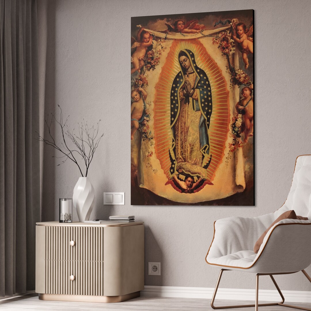 Our Mother of Guadalupe V1 Mary Mother of God St Juan Diego - Etsy