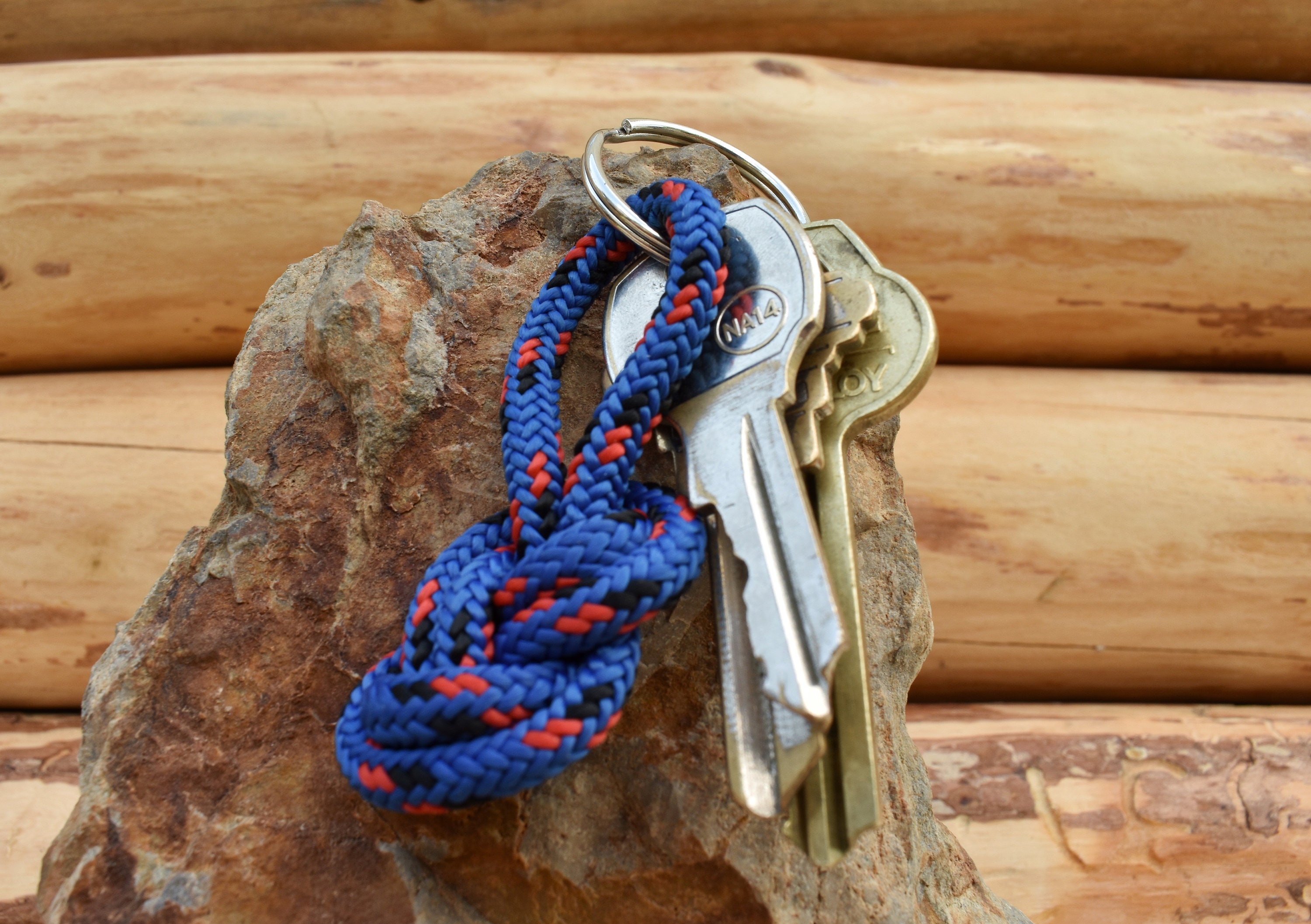 Figure 8 Climbing Rope Keychain 4mm - Etsy
