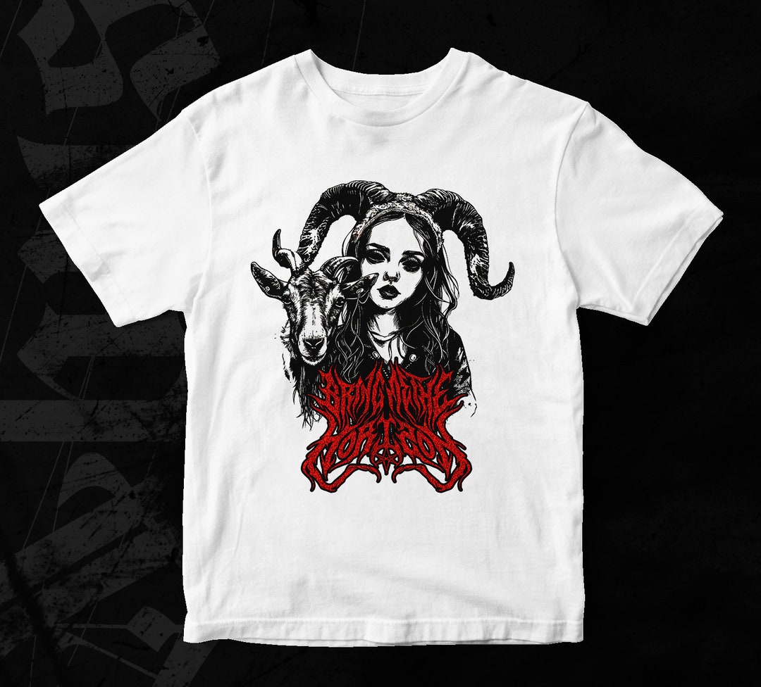 Bring Me the Horizon Horror Gothic T-shirt Dark Goth Horror Tshirt Bmth ...