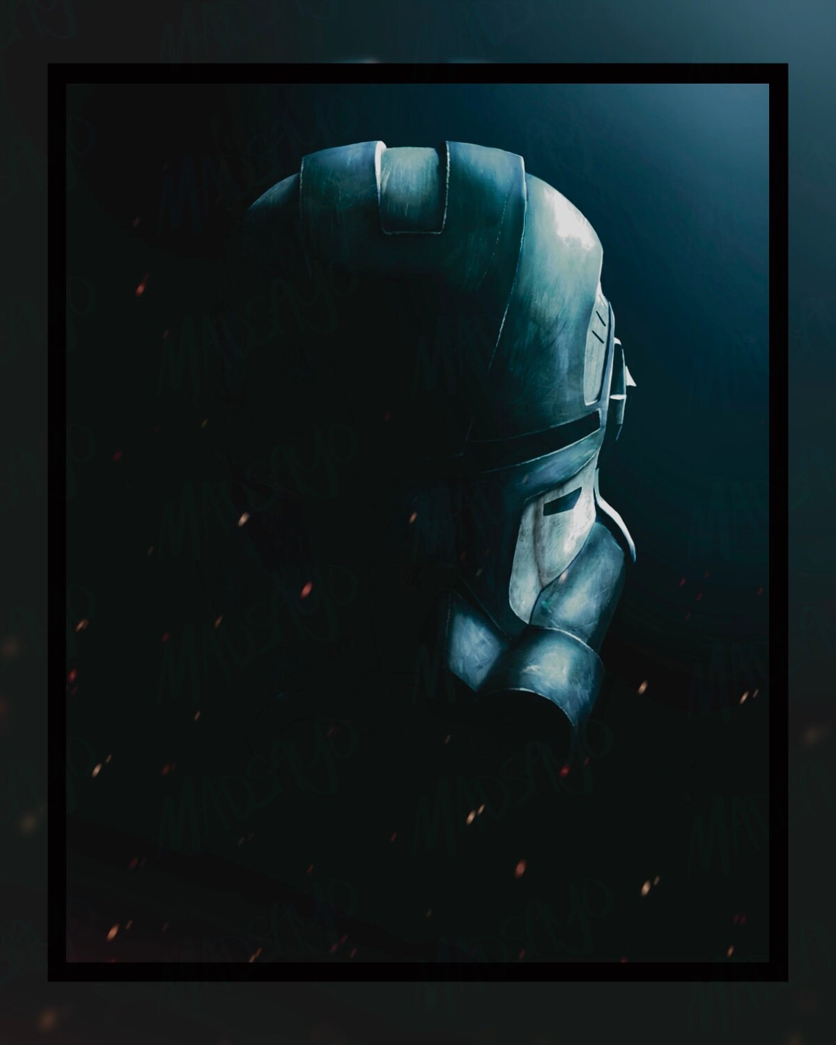 Bad Batch S3 Helmets 8x10 Art Print - Etsy