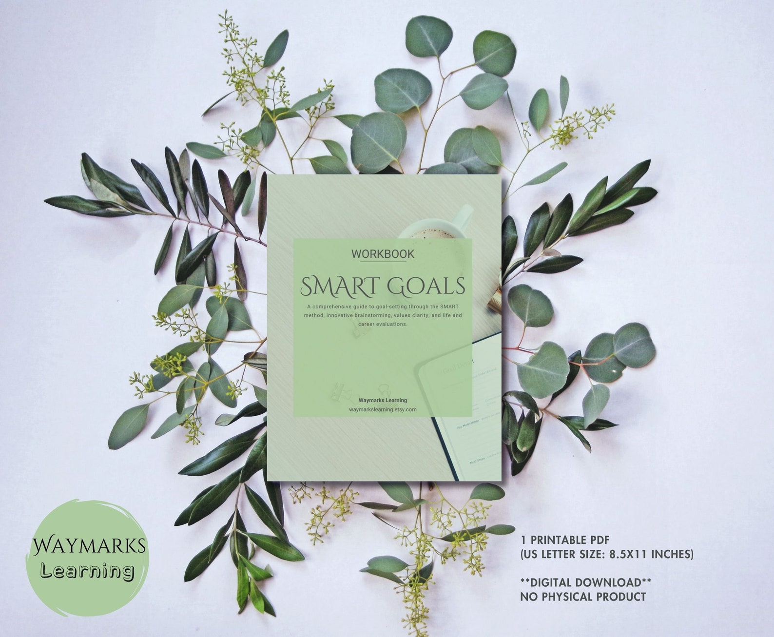 SMART Goals Workbook to Set, Track, and Achieve Your Goals (teens and ...