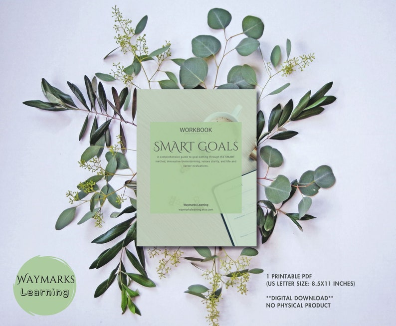 SMART Goals Workbook to Set, Track, and Achieve Your Goals (teens and ...