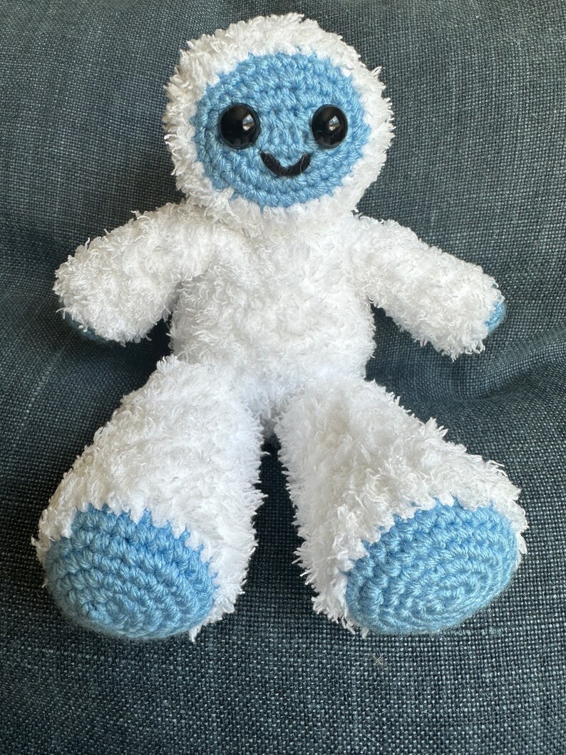 Abominable Snowman Plushie - Etsy