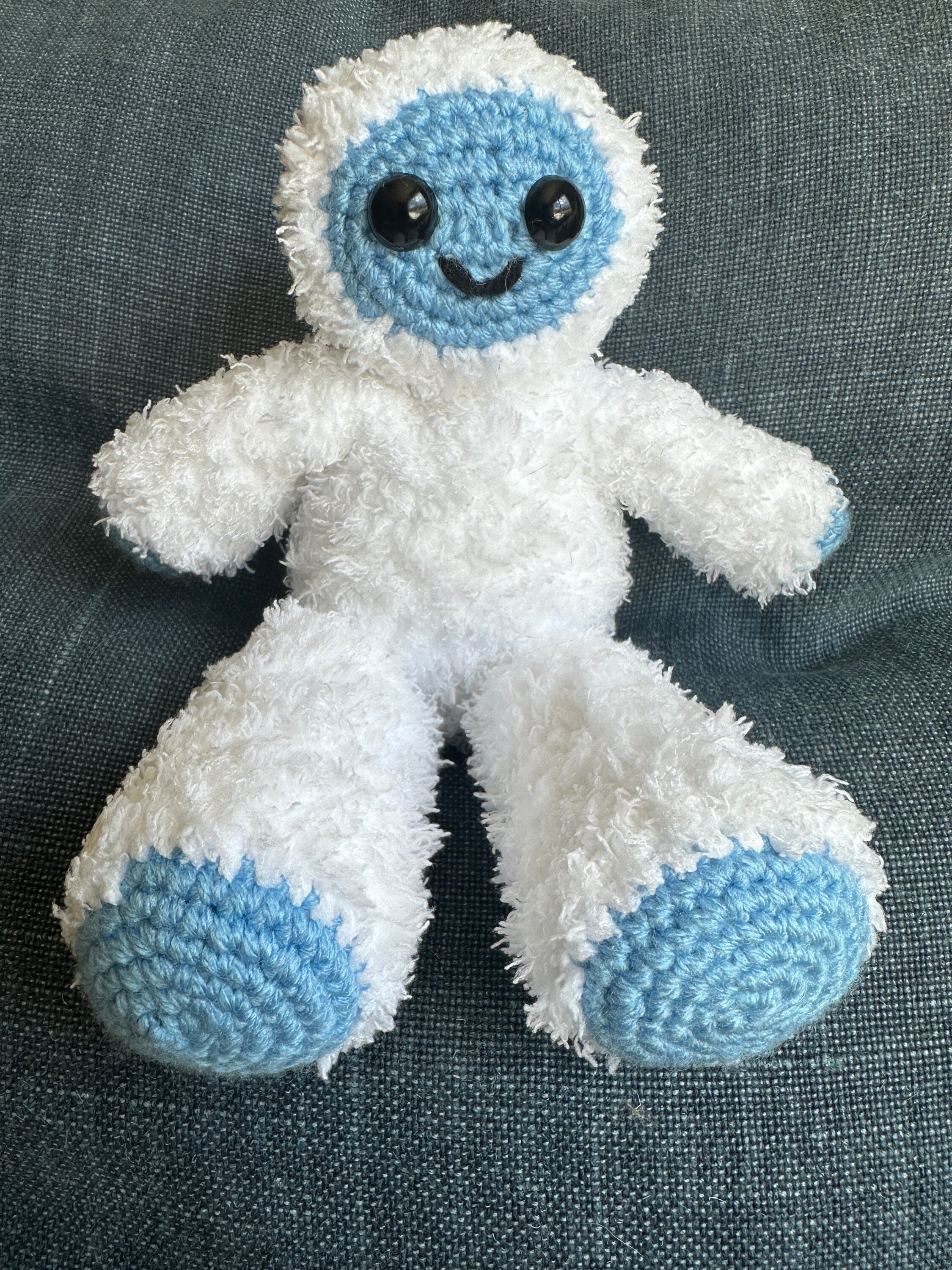 Abominable Snowman Plushie - Etsy