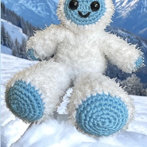 Abominable Snowman Plushie - Etsy