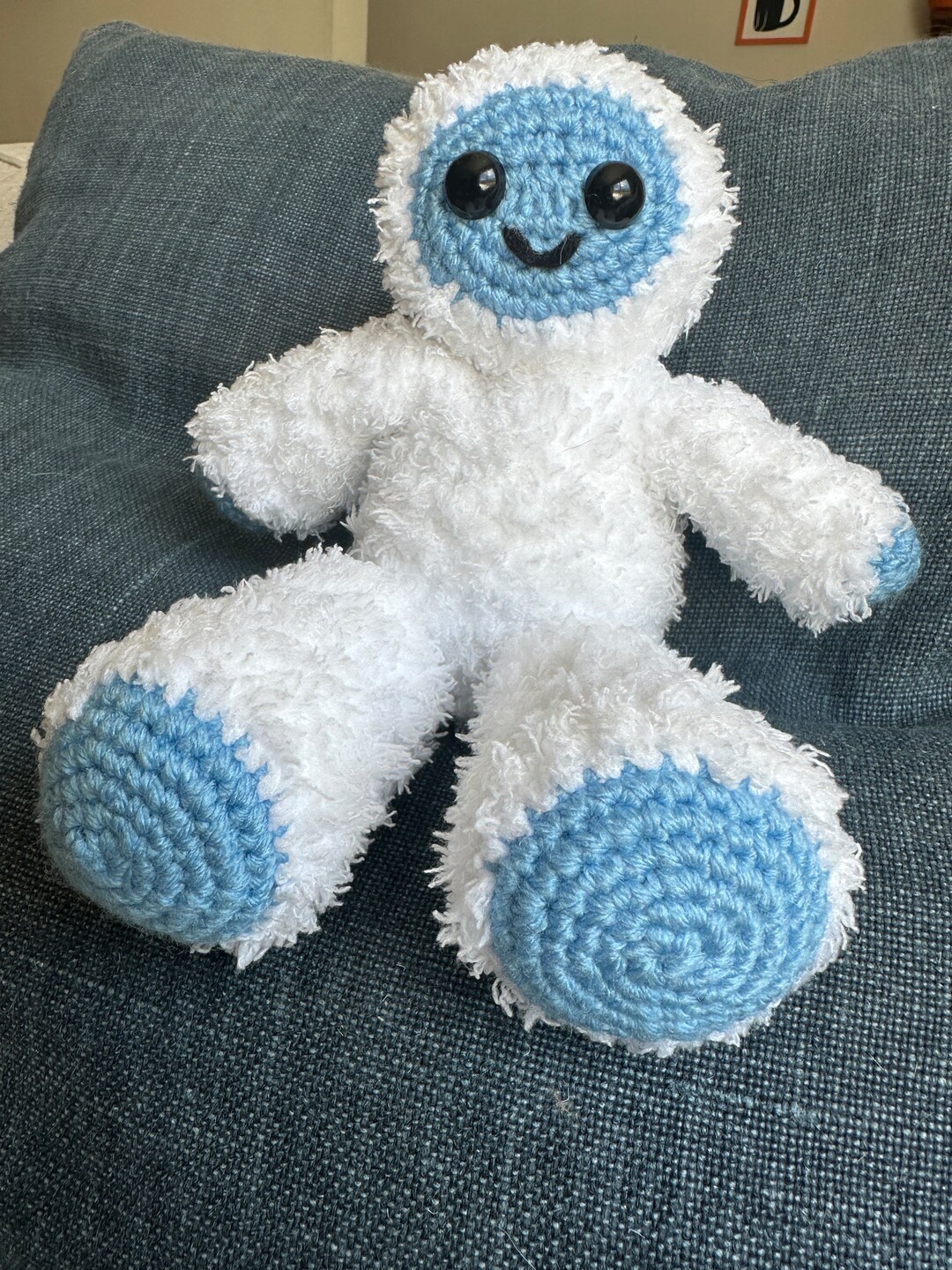 Abominable Snowman Plushie - Etsy