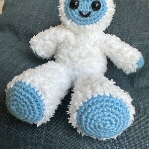 Abominable Snowman Plushie - Etsy