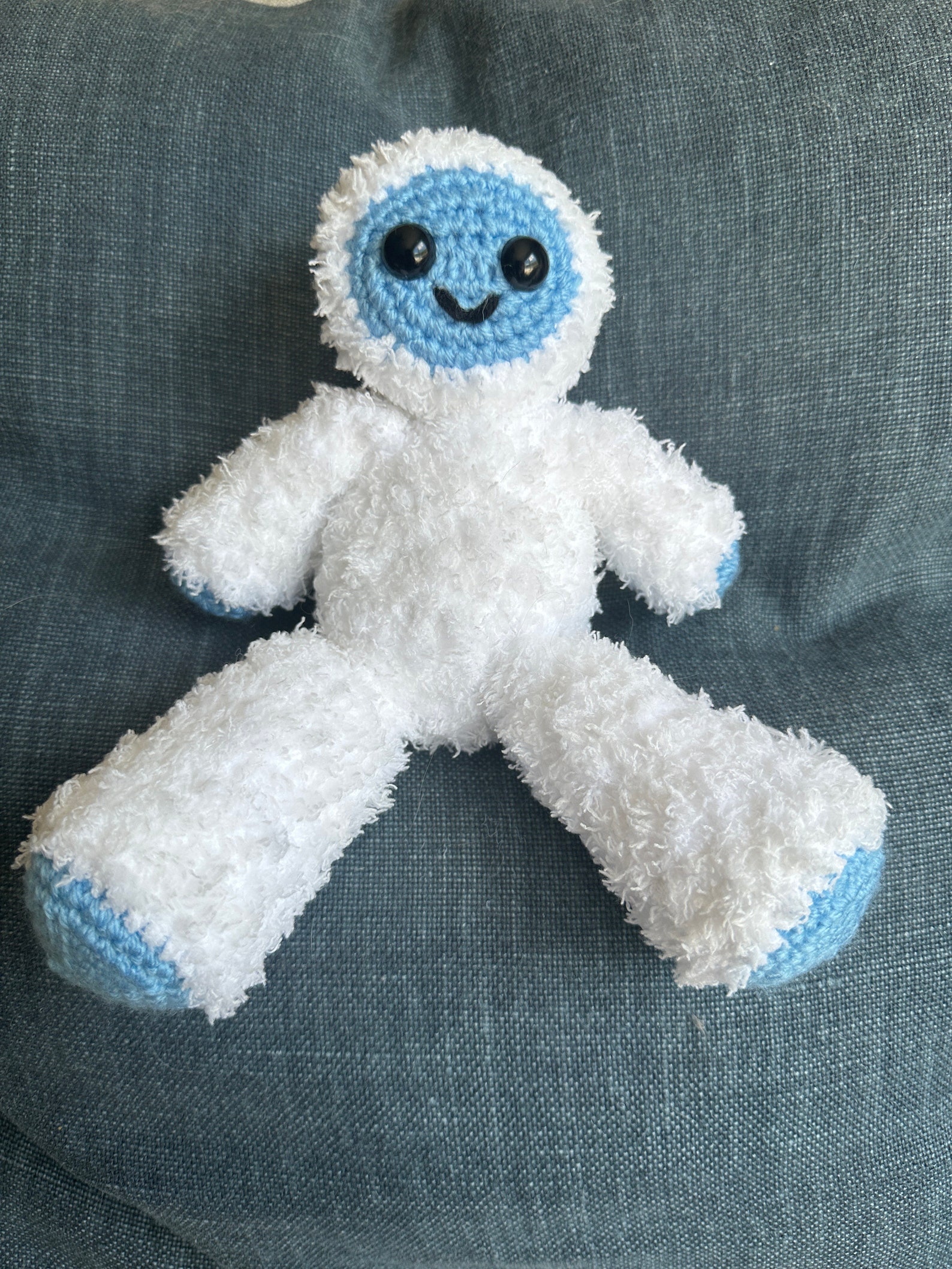 Abominable Snowman Plushie - Etsy